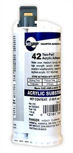 SCIGRIP SG42 Low VOC Acrylic Adhesive - SCIGRIP Structural Adhesives