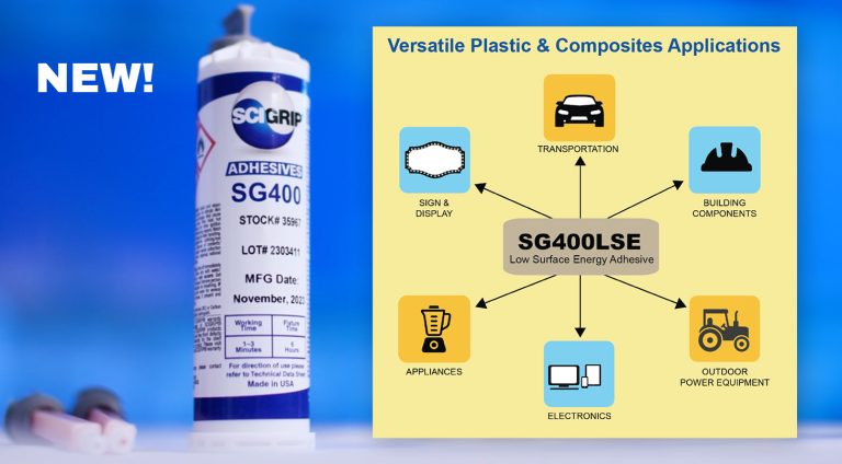 SCIGRIP SG400LSE Low Surface Energy Structural Adhesive - SCIGRIP ...